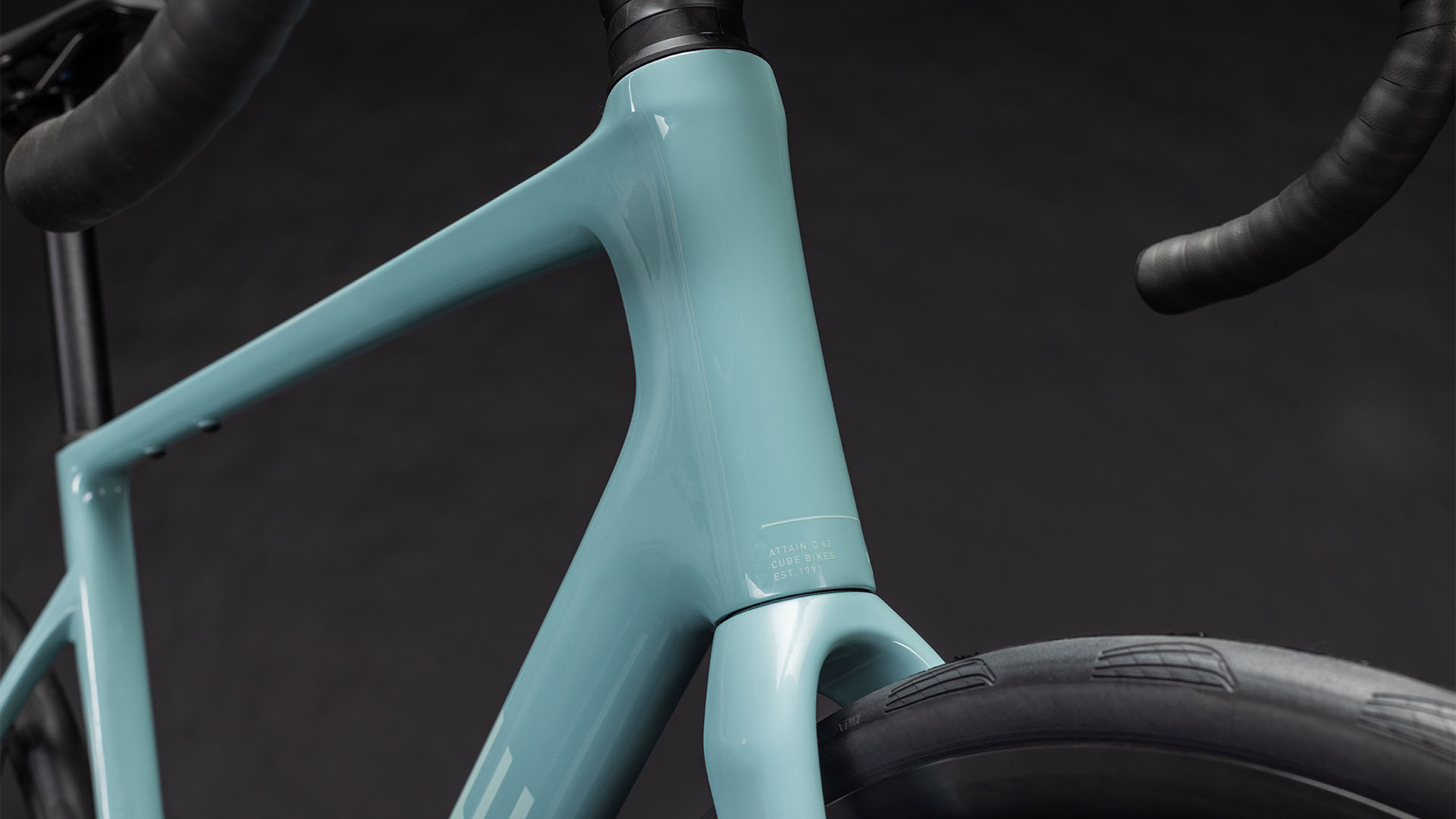 Cube Attain C:62 Race 2026 - Skylight blue 'n' Cyan - Cyclewise